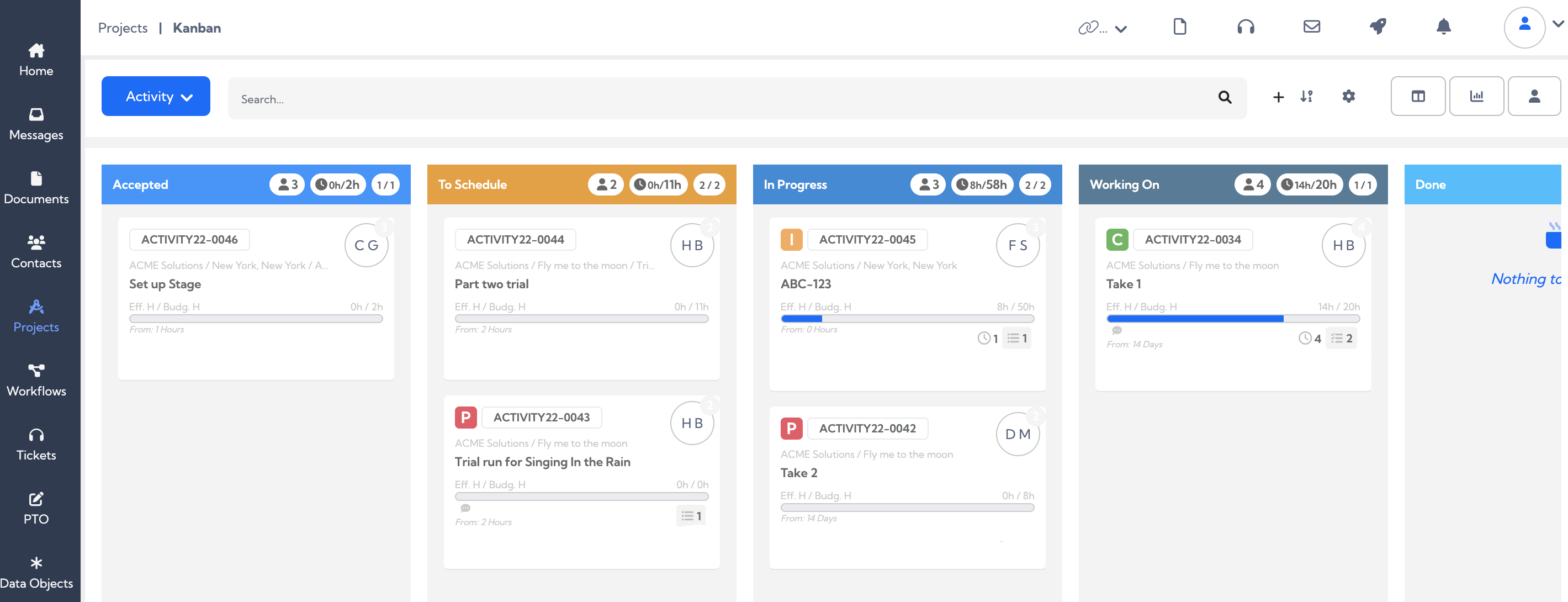 How to Track Activities with the Kanban Board – Virtus Flow