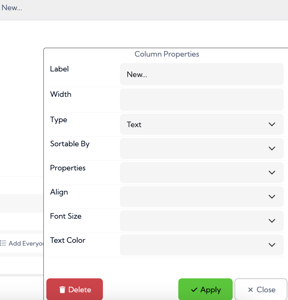 Create Custom Tables view of your projects and activities – Virtus Flow