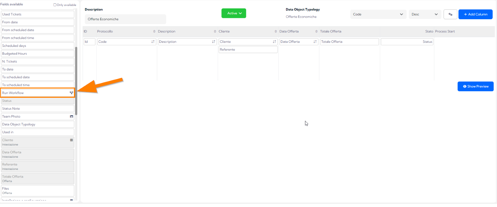 Running Workflows from Inside Custom Tables – Virtus Flow